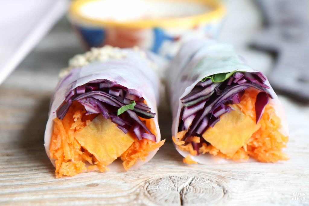 Summer Rolls Rezept | schneller und gesunder Snack - Mrs Flury ...