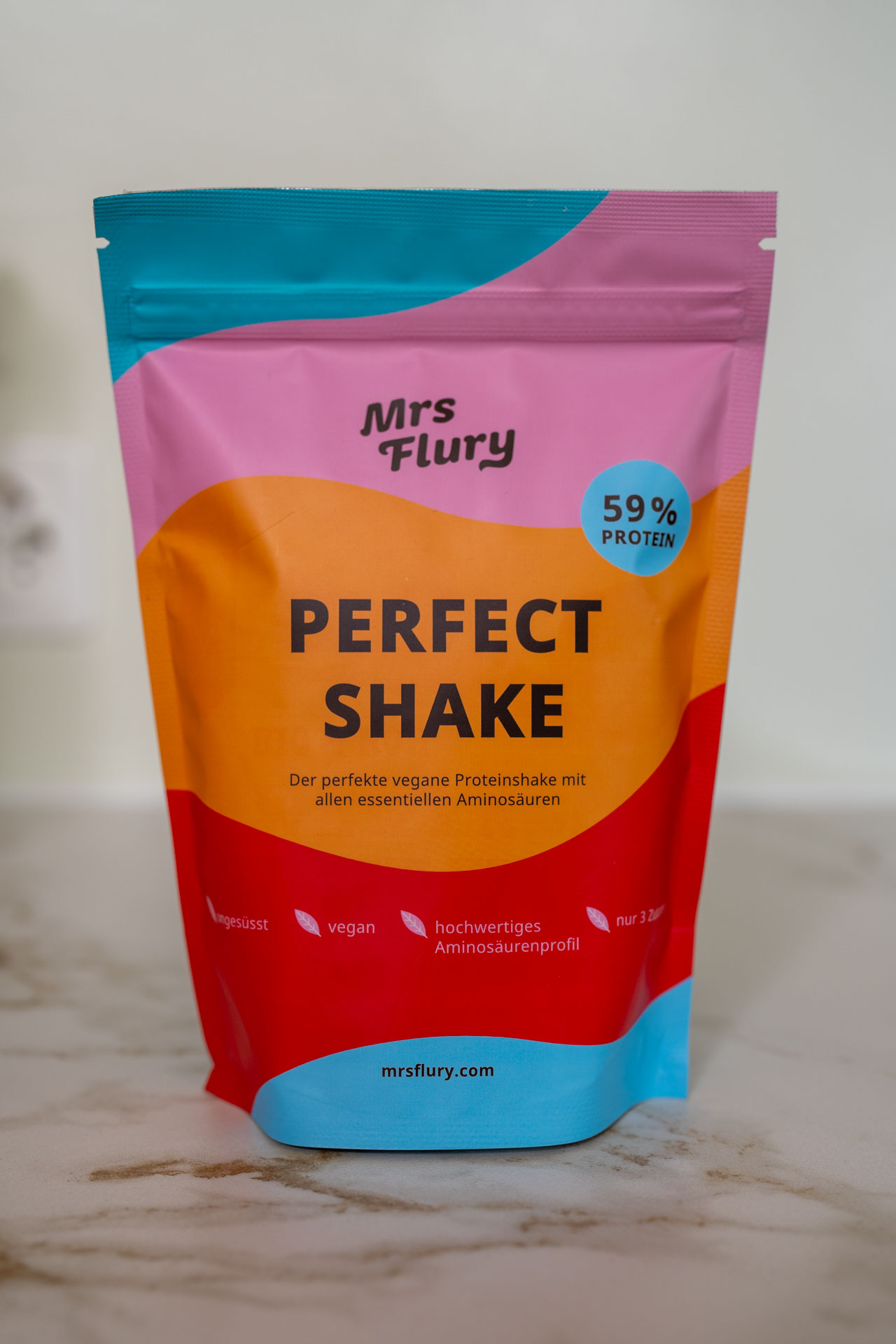 Protein-Fasten mit dem Perfect Shake - gesund & vegan Mrs Flury