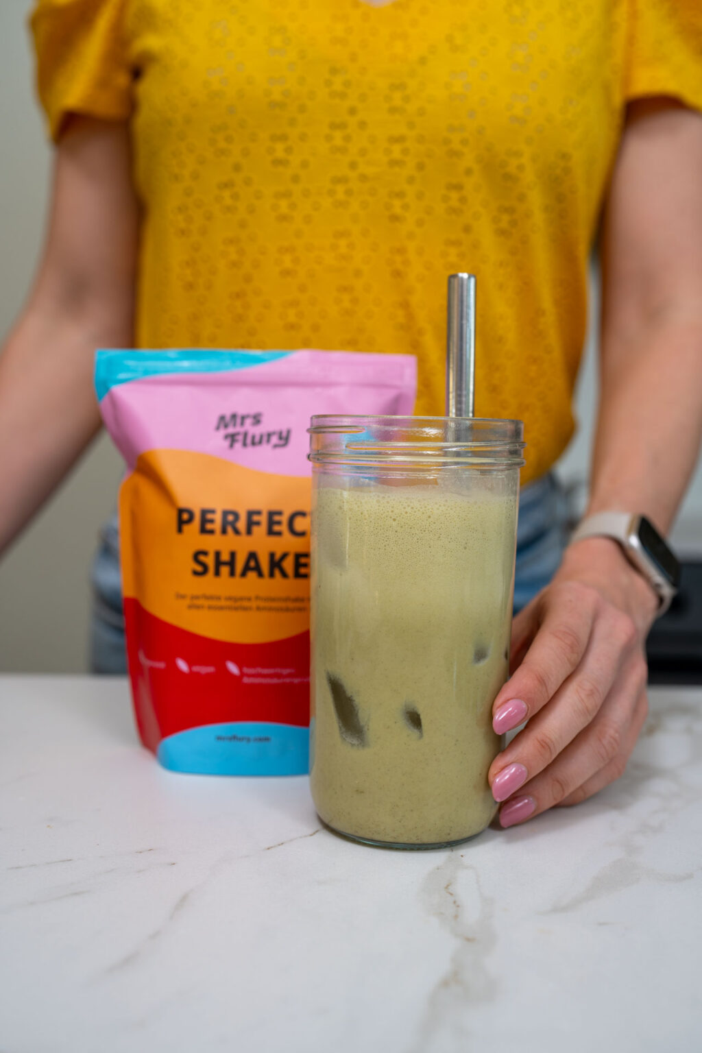 Protein-Fasten mit dem Perfect Shake - gesund & vegan Mrs Flury